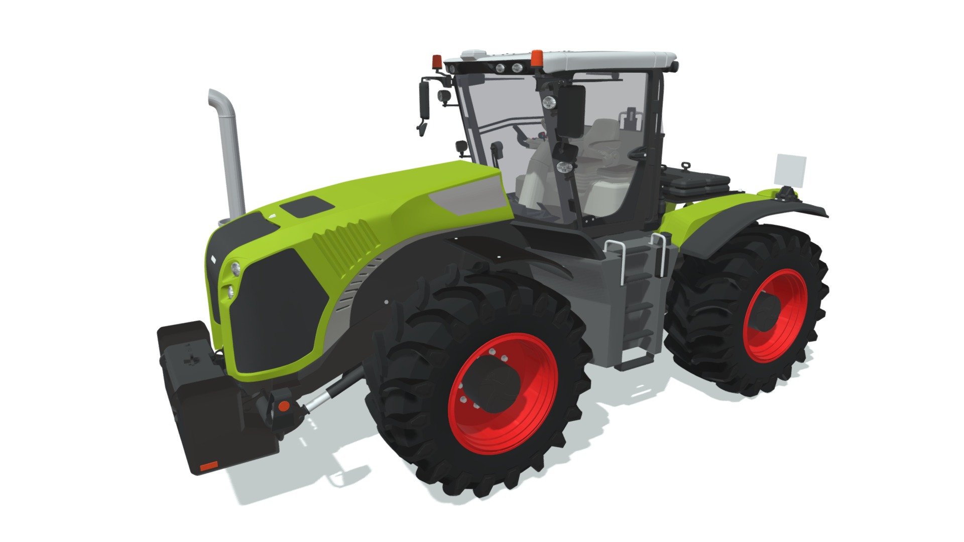 3D Farm Tractor - Buy Royalty Free 3D model by 3DHorse [f5ebced ...