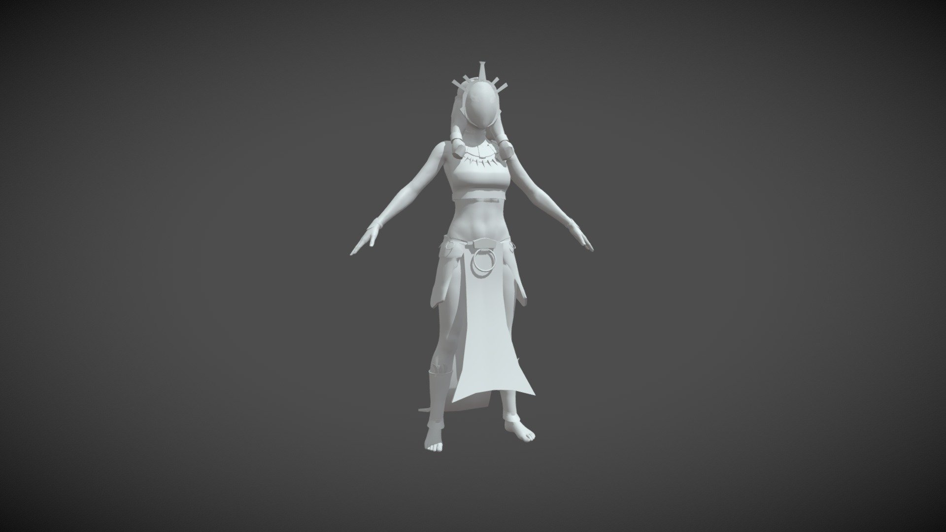 Character Model Un textured - 3D model by BenDawson [f5ecc7a] - Sketchfab
