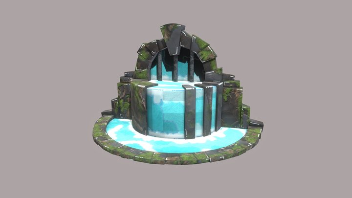 Waterfall 3D models - Sketchfab
