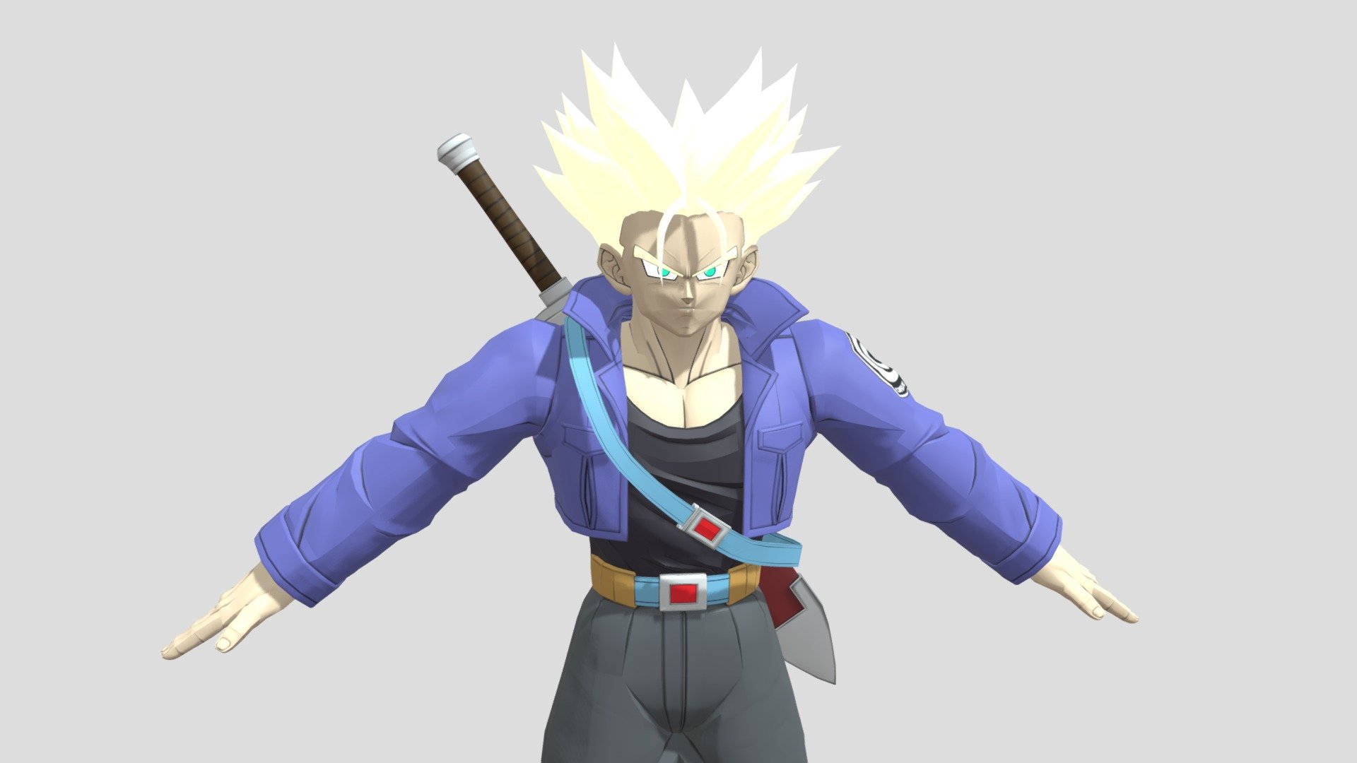 DBFZ_Future_Trunks_SSJ - Download Free 3D model by 20062020year ...