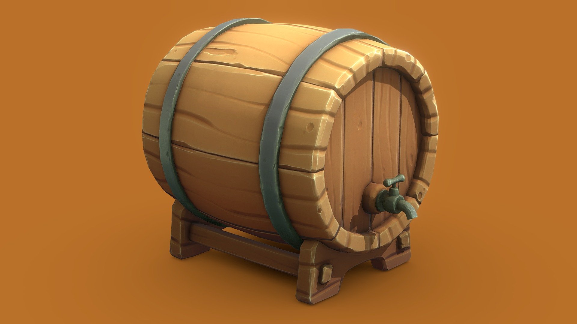 Barrel - 3D model by seenoise [f5f0142] - Sketchfab