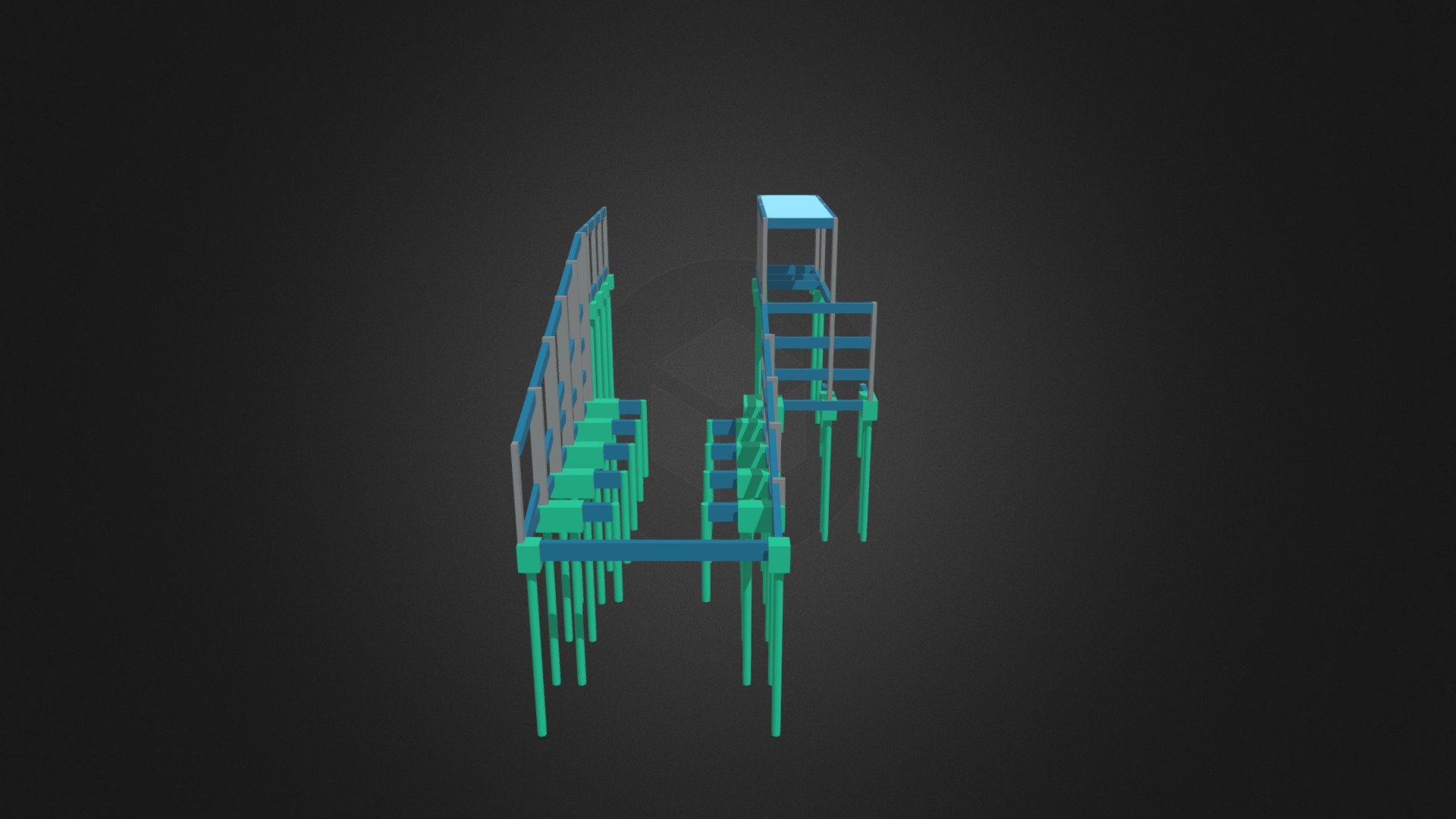 EST_CARLOS VITAT_PORTARIA_DXF_R00 - 3D model by steelpro.eng [f5f1310 ...