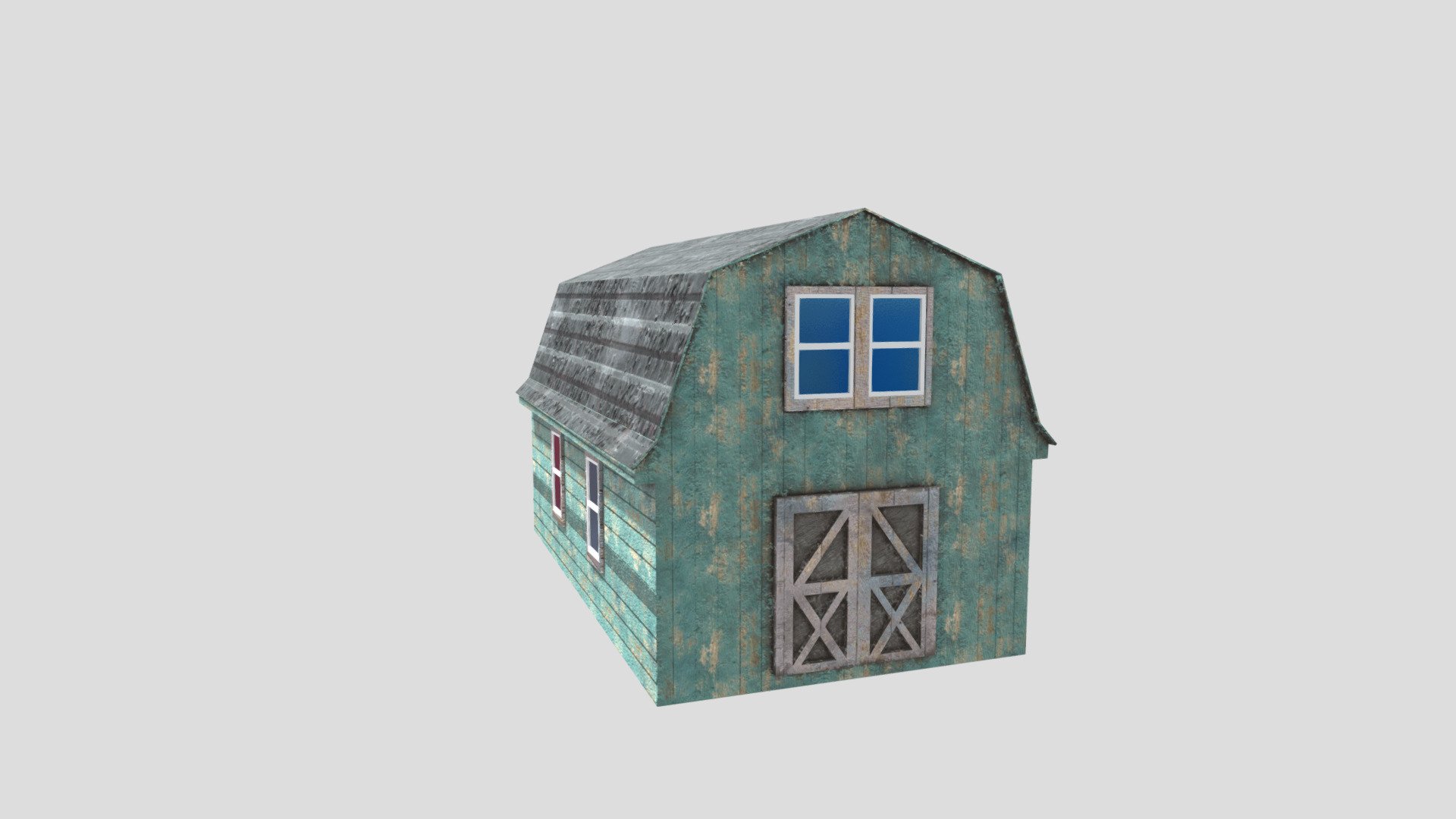 Old Barn - Download Free 3D model by austinstanbury [f5f24d2] - Sketchfab