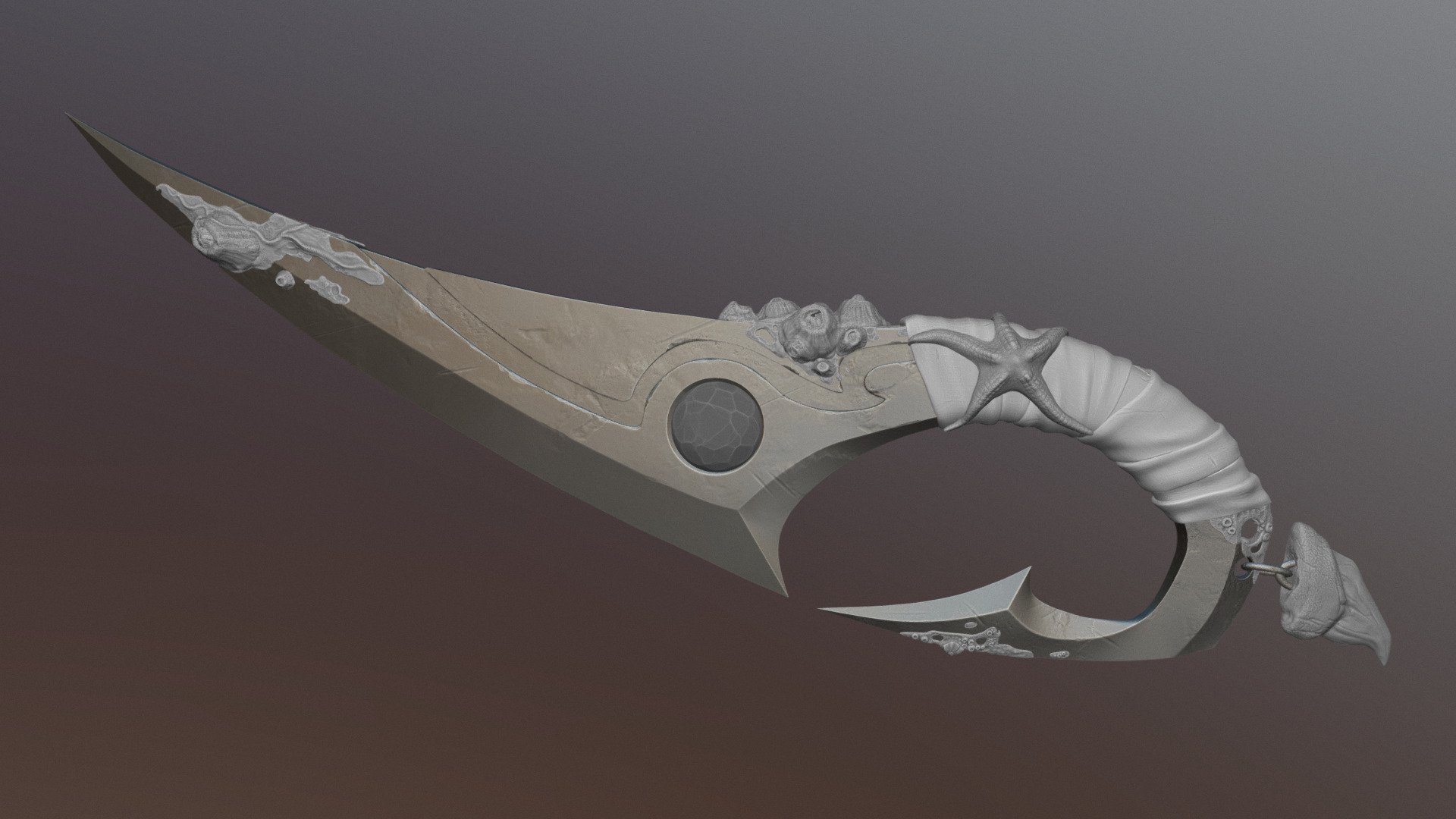 Fisherman's Dagger - 3D model by mimimium (@mimium) [f5f4903] - Sketchfab