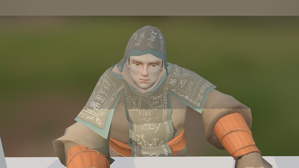 Magic Merchant - 3D model by Kennedy98 [f5f5254] - Sketchfab
