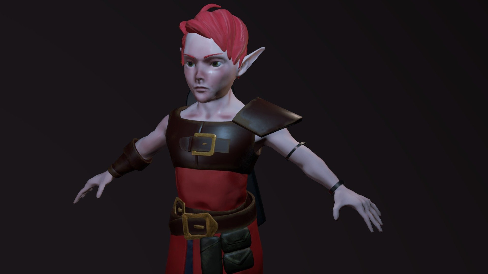 Elf - 3D model by kaiandersen [f5f5372] - Sketchfab
