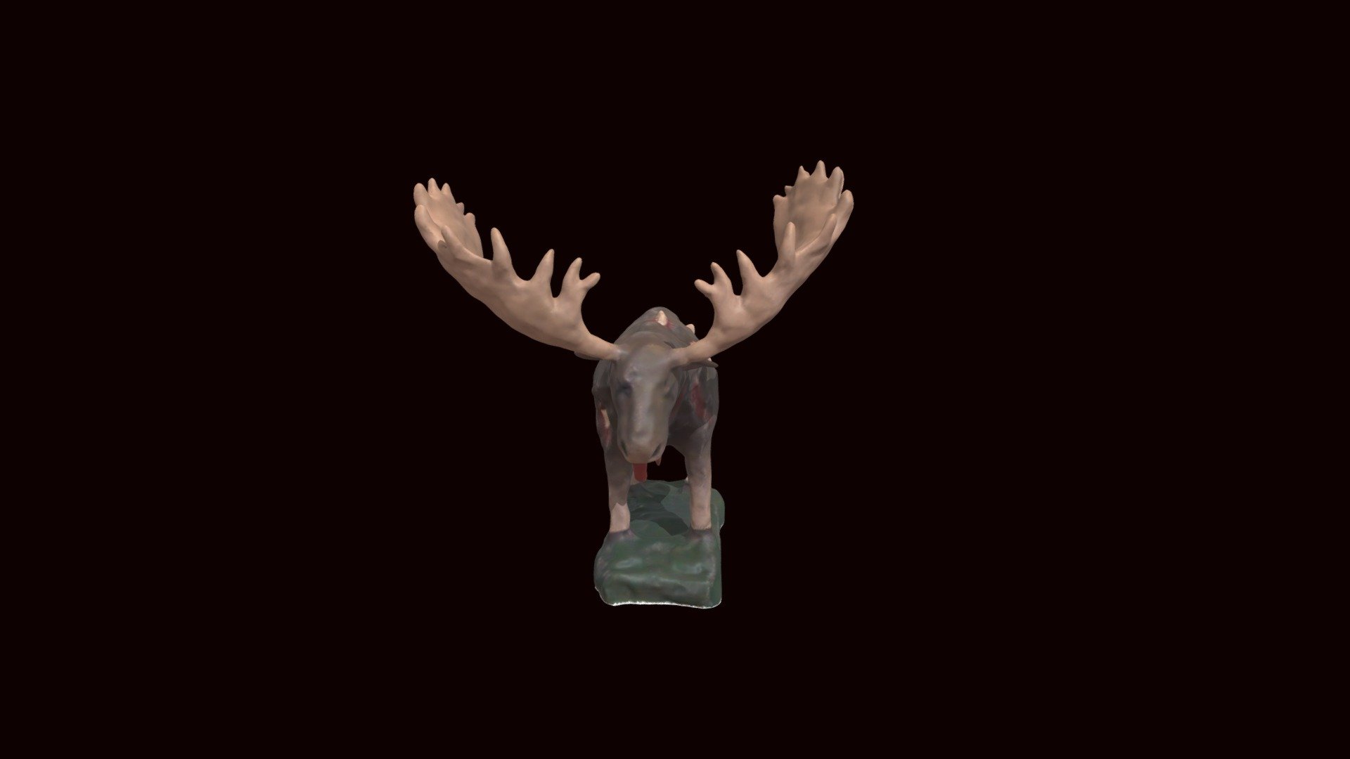 Dead Moose Sculpture (VCU_3D_8269) - 3D model by Virtual Curation Lab ...