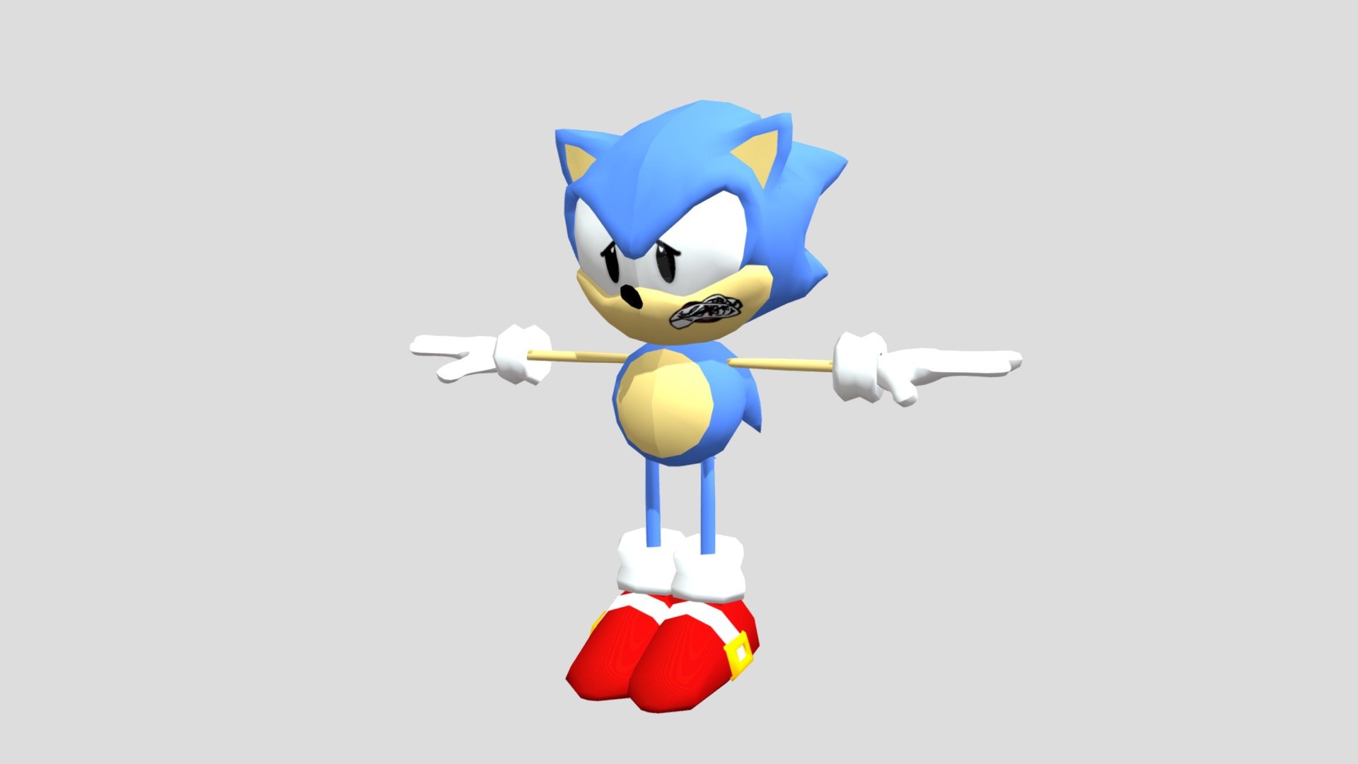 Toei/OVA Sonic - Download Free 3D model by JadeandPals [f5f7707 ...