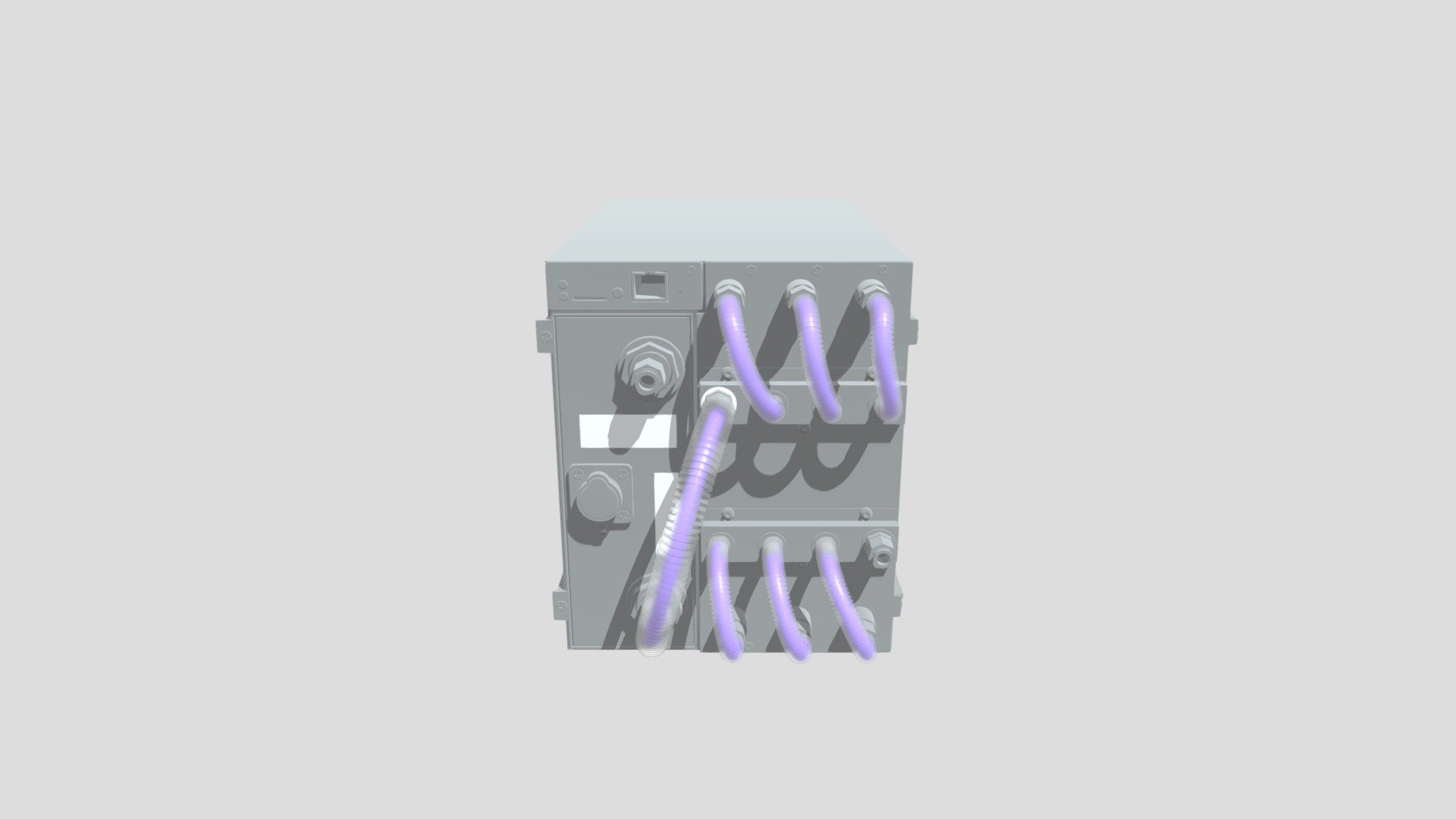 Bitcoin Miner S21 Hy 100 X 100 X 3 - 3D model by ironandsilk [f5f78af ...