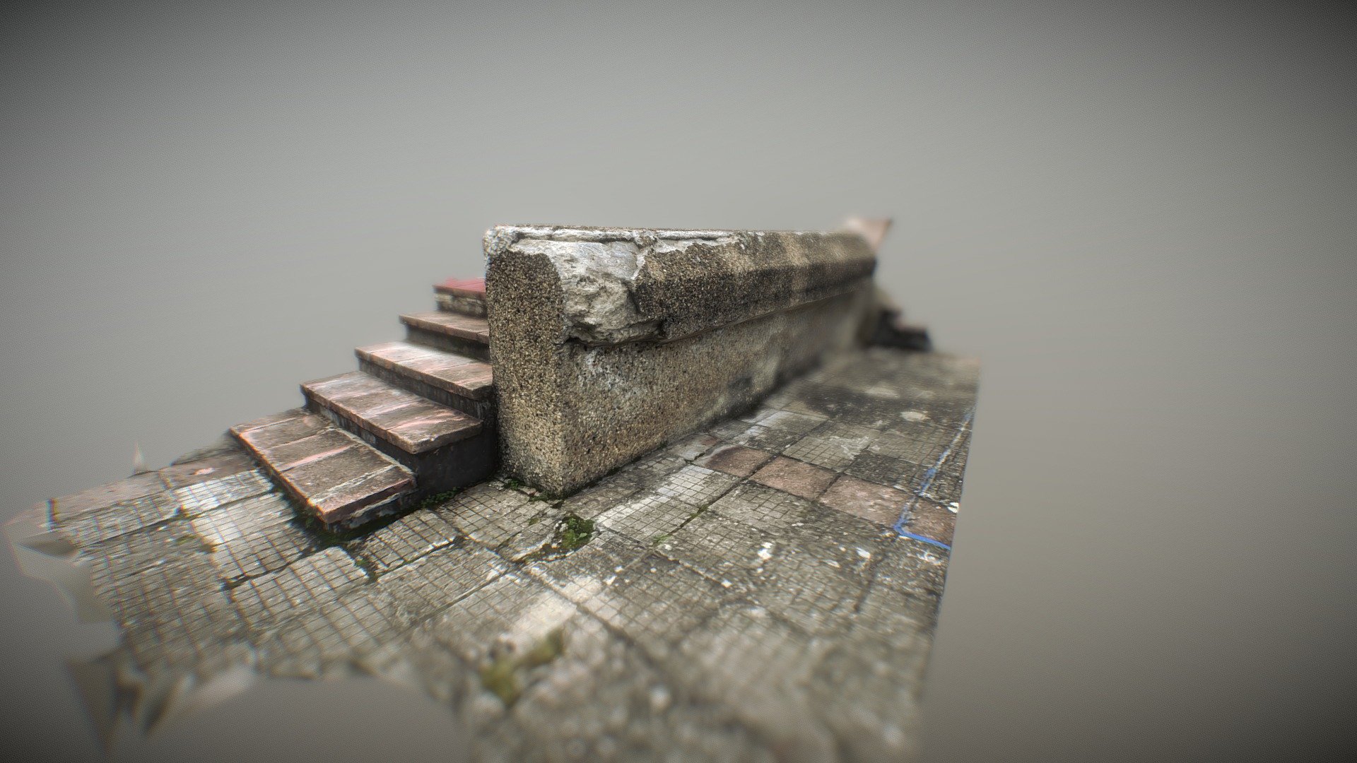 Concrete Wall - Download Free 3D model by mitakazoom [f5f7a3e] - Sketchfab