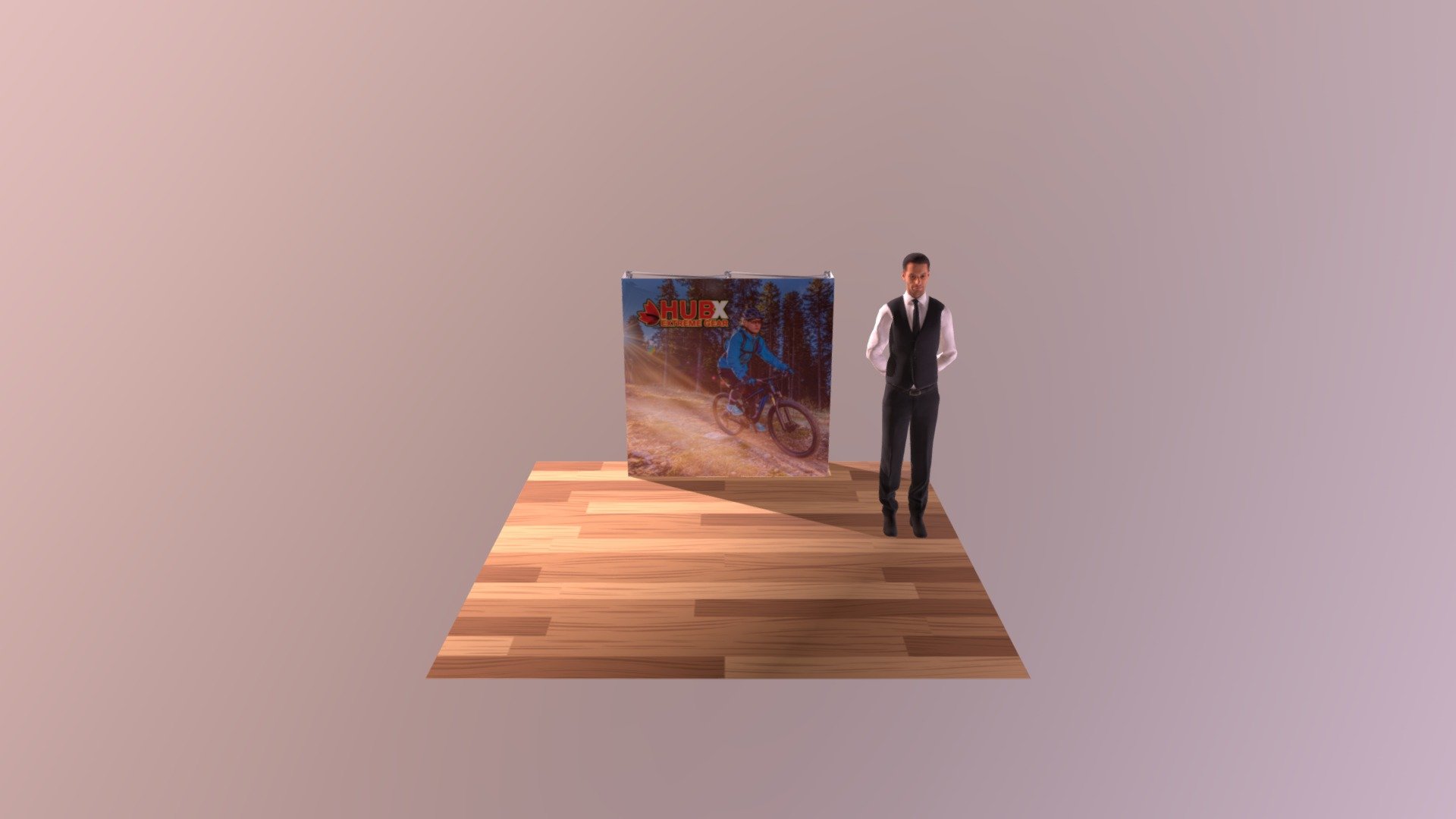 Rpl 5ft X 5ft Straight Display - 3D model by xyzDisplays ...