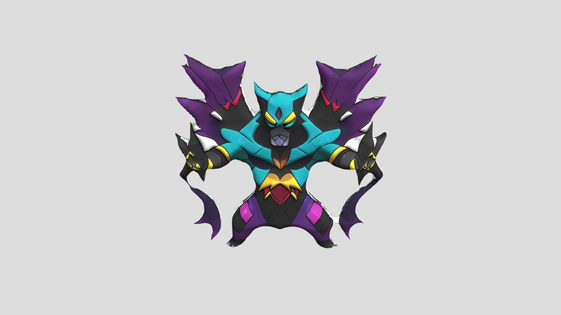 Pokemon Goal 776 - Download Free 3D model by klrxyz [f5f8ae2] - Sketchfab