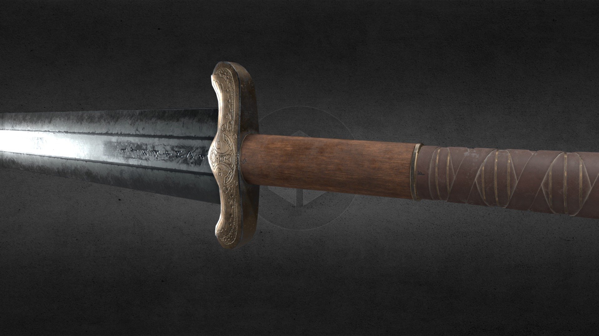 Viking LongSword - 3D model by Kyle.Weaver [f5f93fc] - Sketchfab