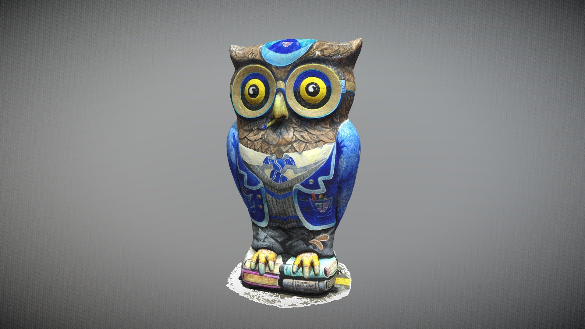 Skool's Owt - The Big Hoot - Download Free 3D model by Wil Currie ...
