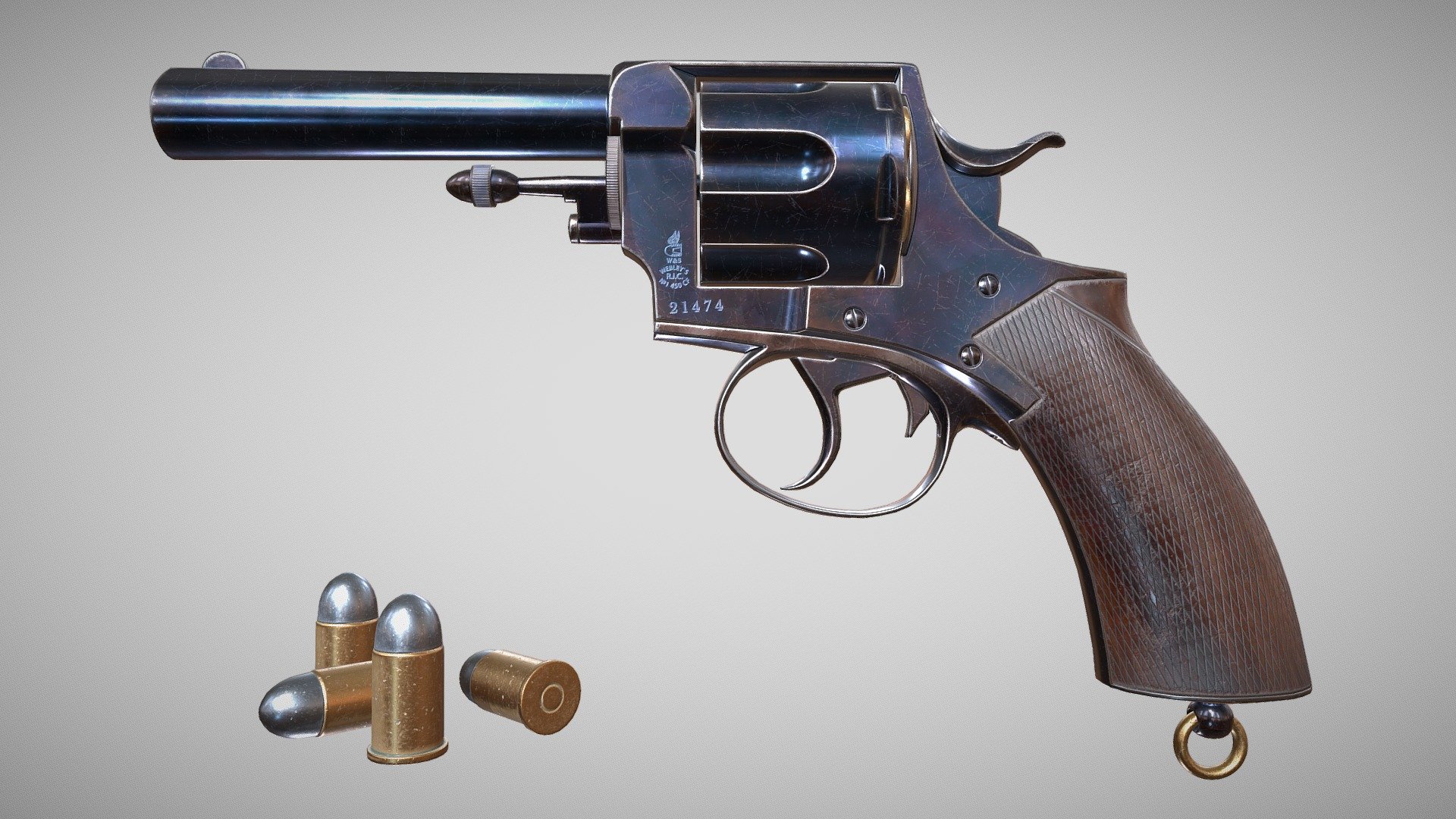 Webley R.I.C. - Buy Royalty Free 3D model by Wallerion [f5fa659 ...