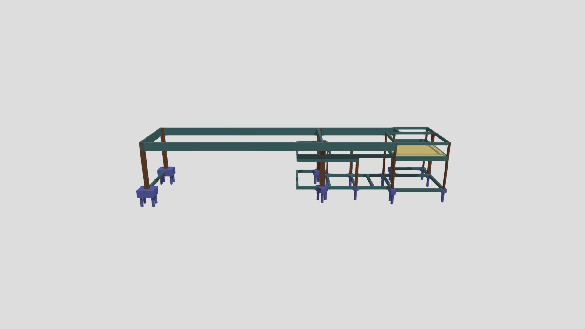 3D Portaria RJII - Jaboticabal - Download Free 3D model by Daniel ...