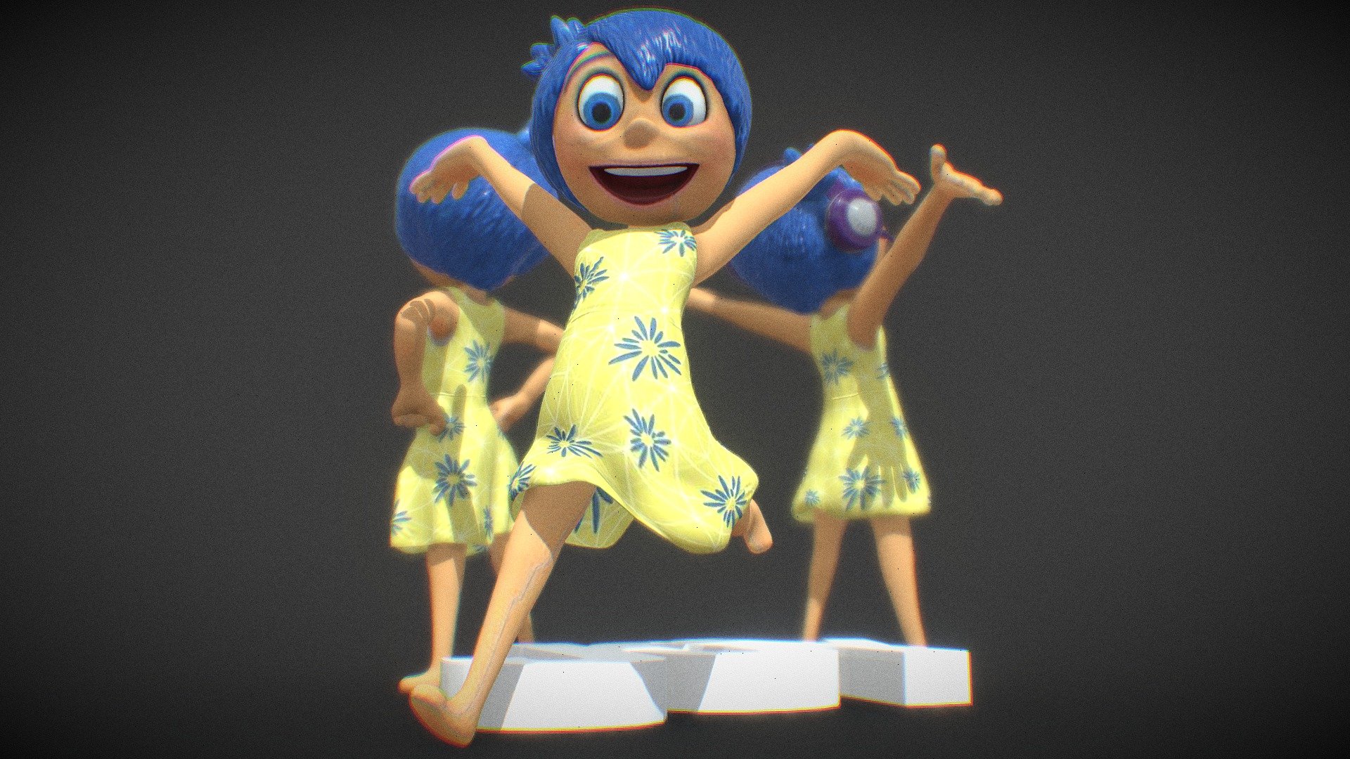 Joy from Inside Out renderable - Buy Royalty Free 3D model by ...
