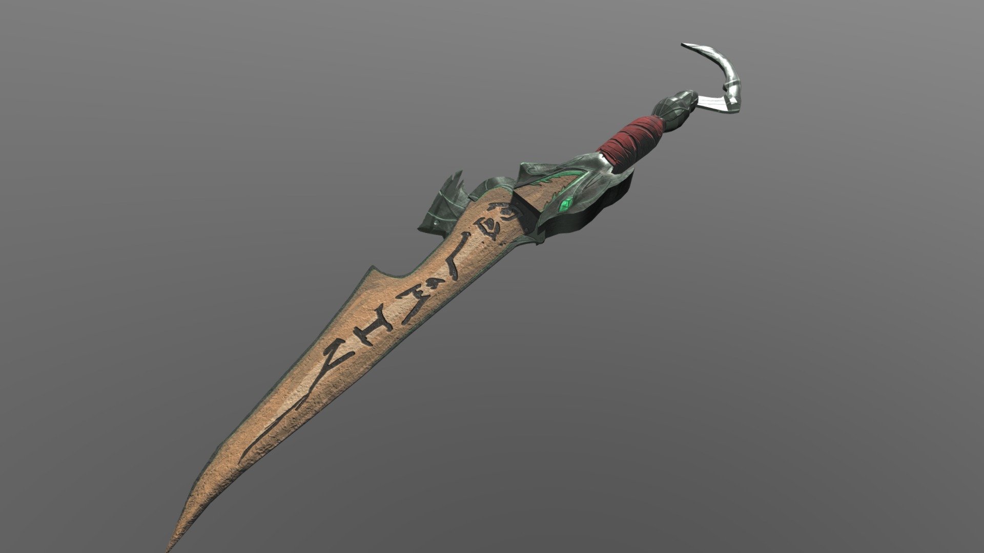 Captain Blains Dagger (Boreals End) - 3D model by Spencer Cabral ...