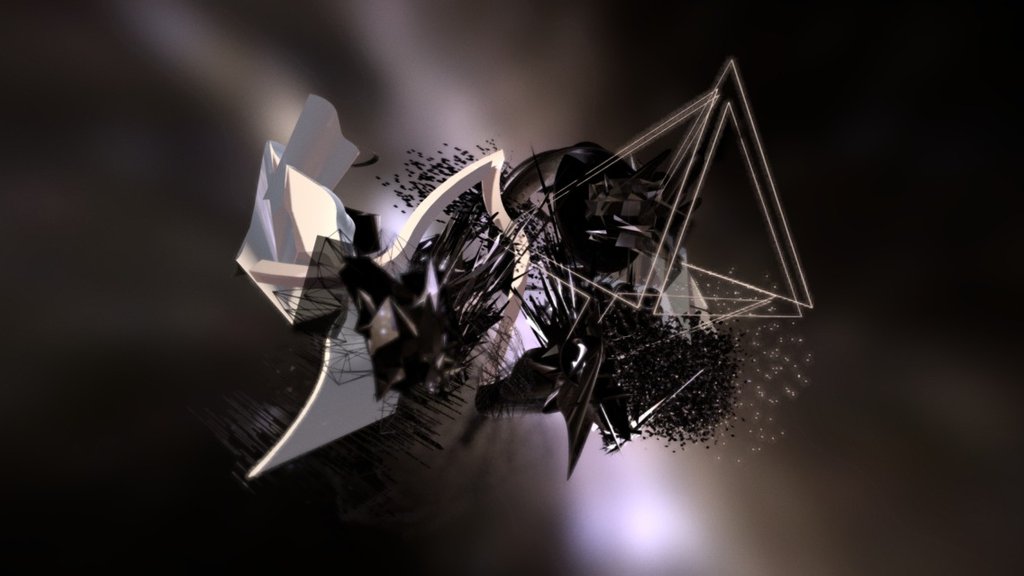 Shattered Planes Test - 3D model by chrisdanko [f5fd4d4] - Sketchfab