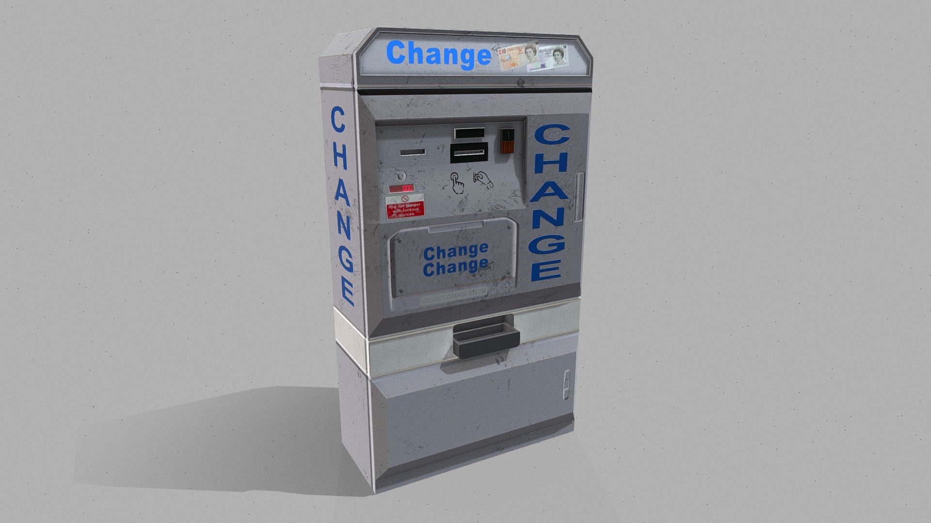 Change machine - Buy Royalty Free 3D model by Sousinho [f5fe124 ...