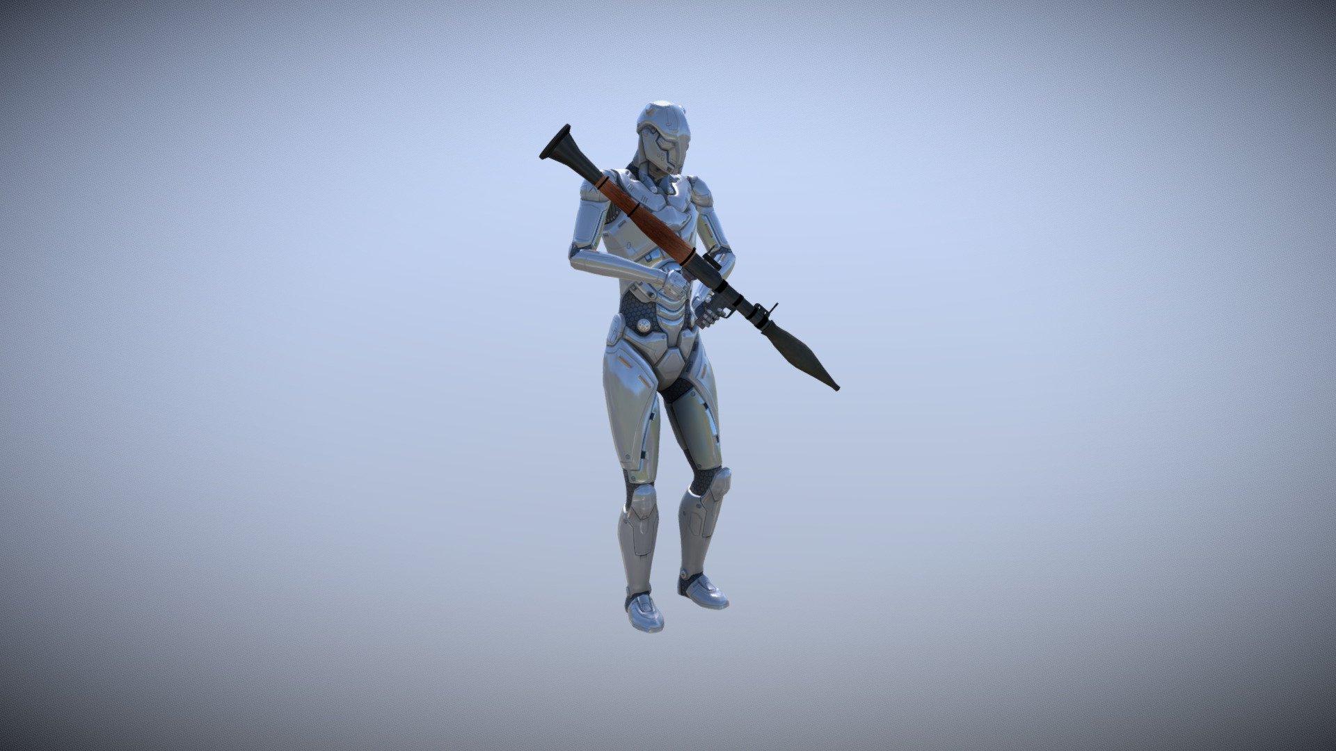 RPG / Big Gun Basic: Mocap Animations Pack 1.0 - 3D model by ...