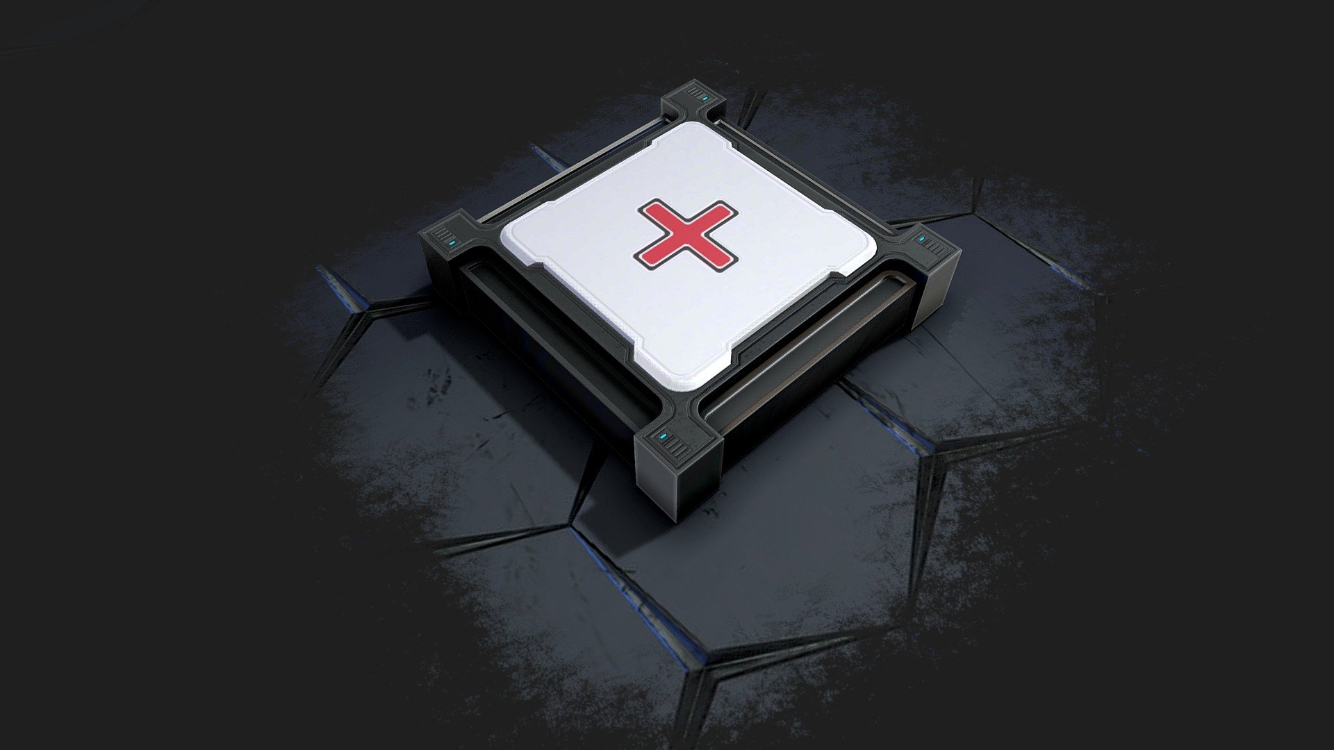 Health Pack - 3D model by kyleharris [f5ff566] - Sketchfab