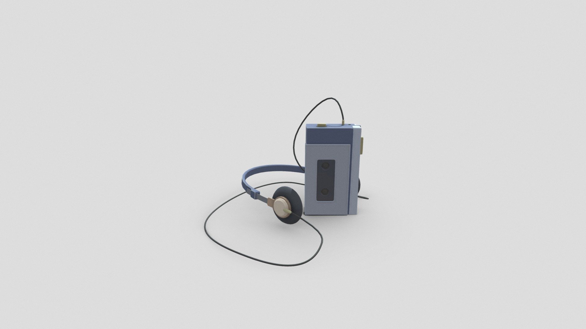 Walkman - Download Free 3D model by Ivanes (@z00m1nat1ve) [f5ffa79 ...