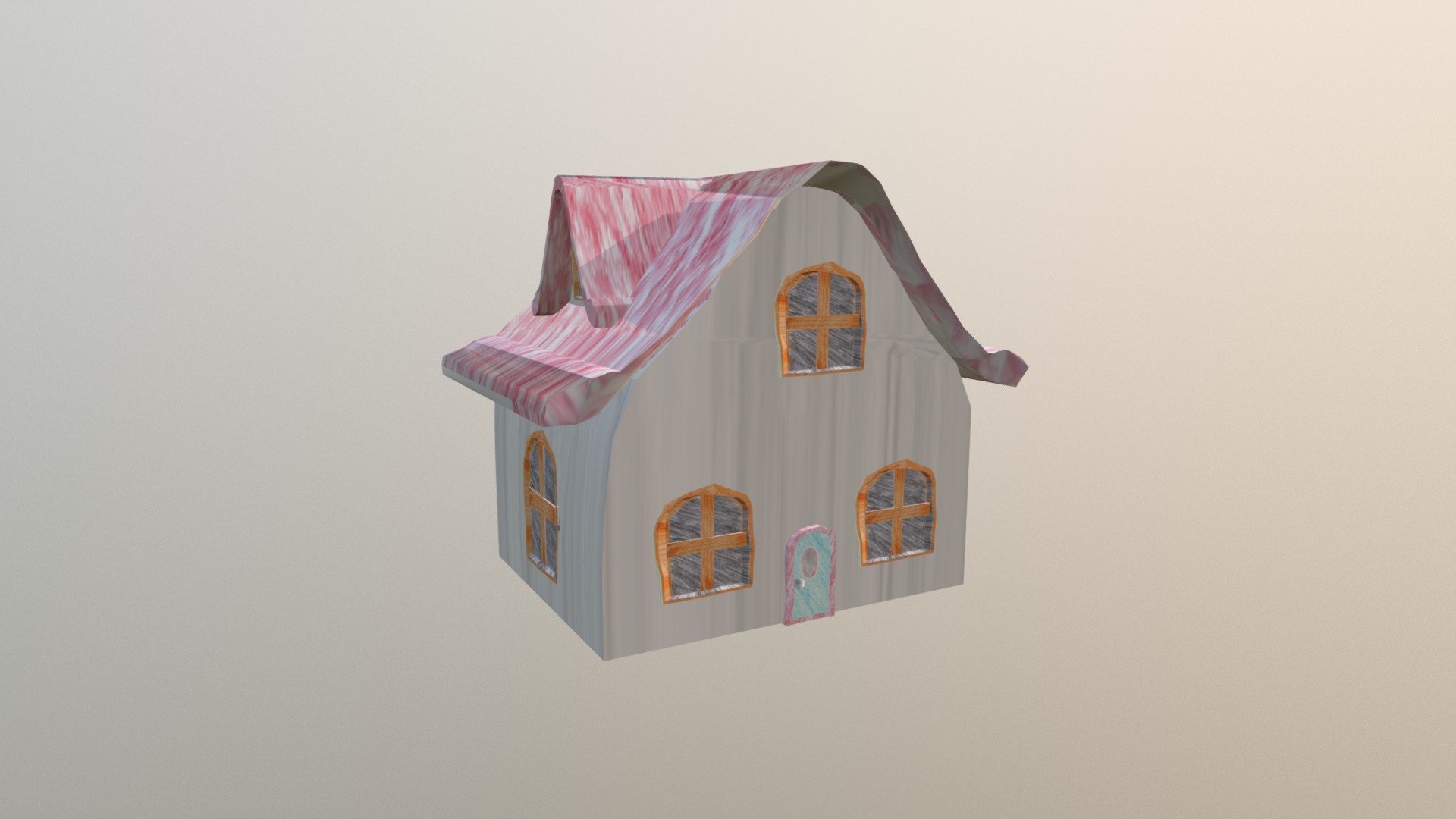 Low Poly Paper House - 3D model by leem [f5ffbd9] - Sketchfab