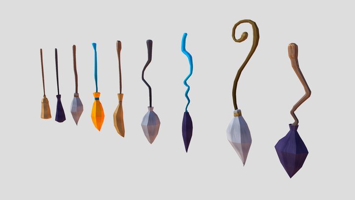 Broom 3D models - Sketchfab