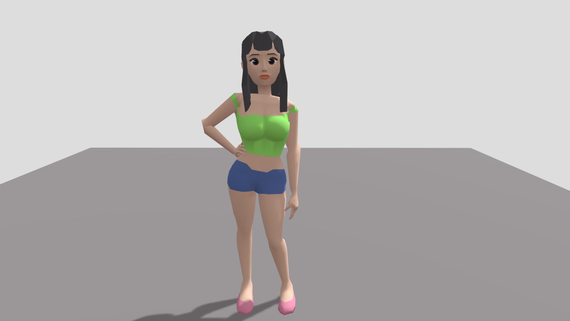 Idle Animation - Download Free 3D model by kimberly.h [f6050a1] - Sketchfab