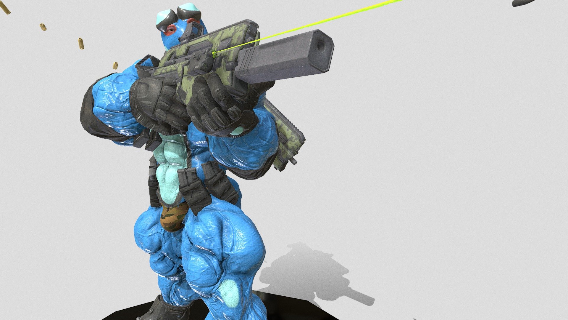 Commando - 3D model by John Doe (@atx214741) [f6054c2] - Sketchfab