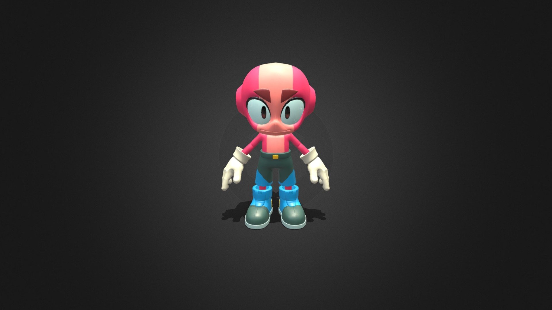 Rascal - Indie Game Character - 3D model by Bruno Cornelsen ...