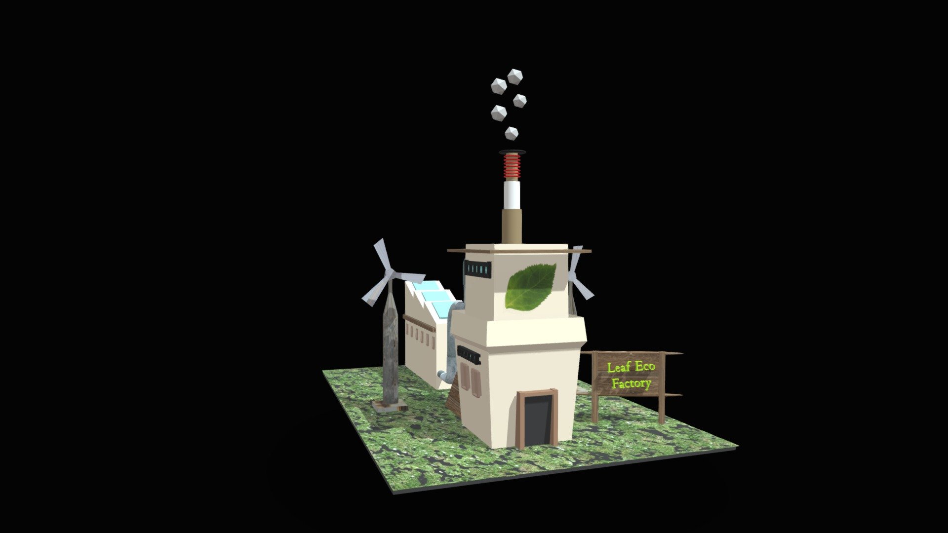 The Factory - 3D model by tasneemcreation [f6066fe] - Sketchfab