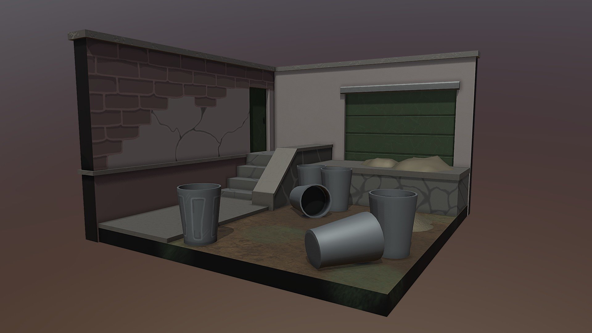 Textured model - 3D model by Peach (@pea21218471) [f606a92] - Sketchfab