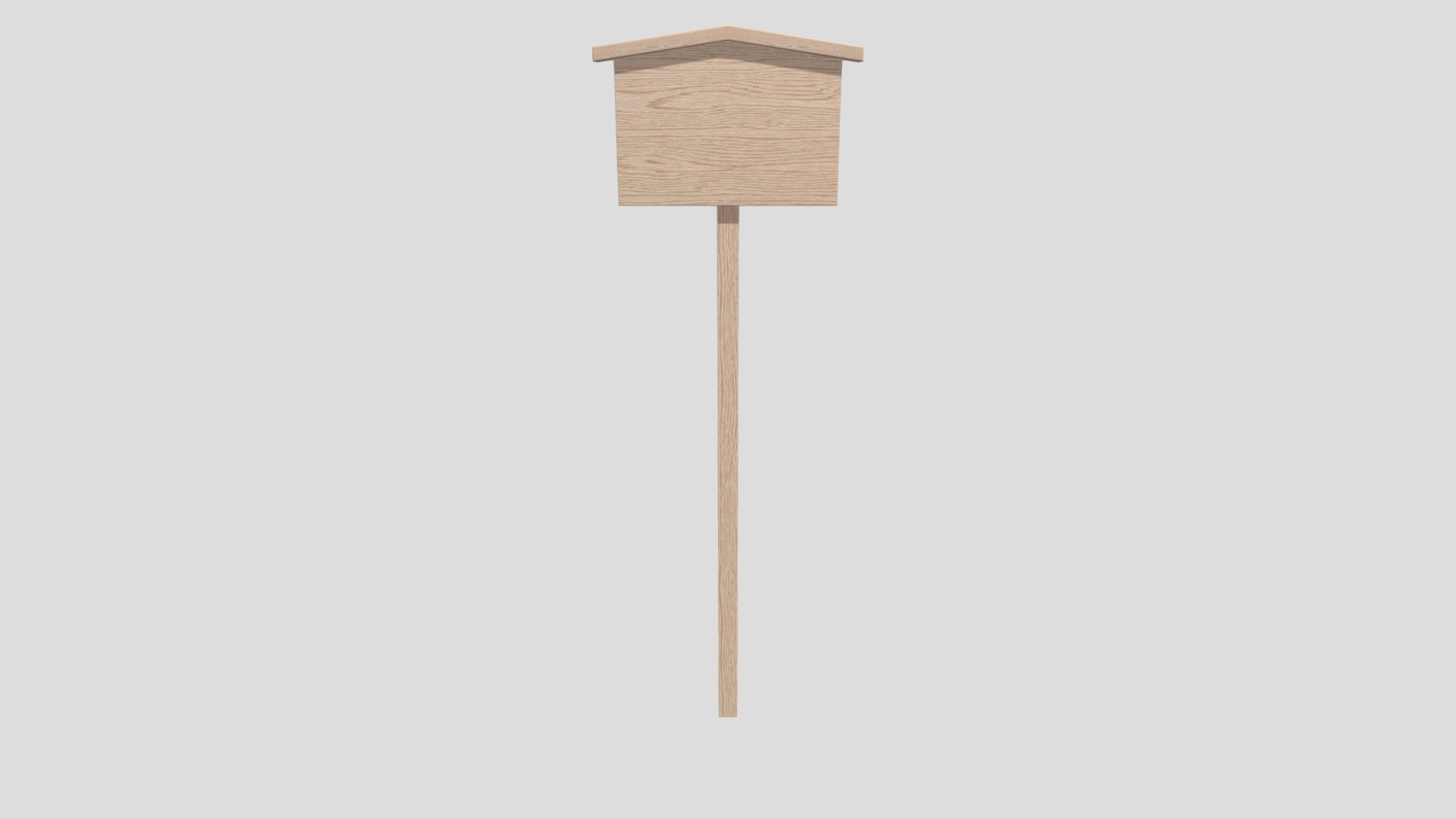 看板 (Borad) - Download Free 3D model by ik-models [f606de5] - Sketchfab