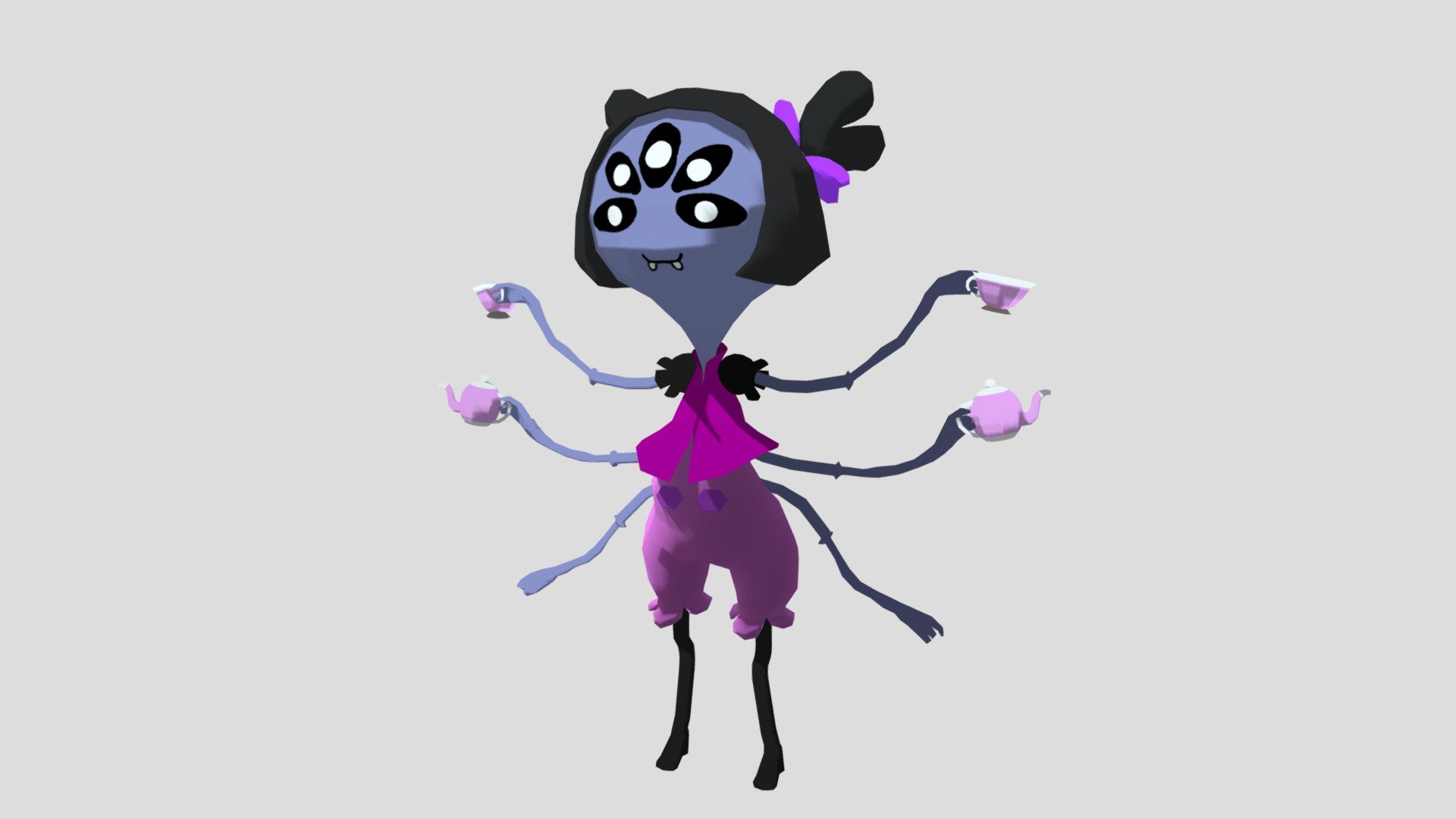 Muffet - Download Free 3D model by pbicb259 [f606f75] - Sketchfab