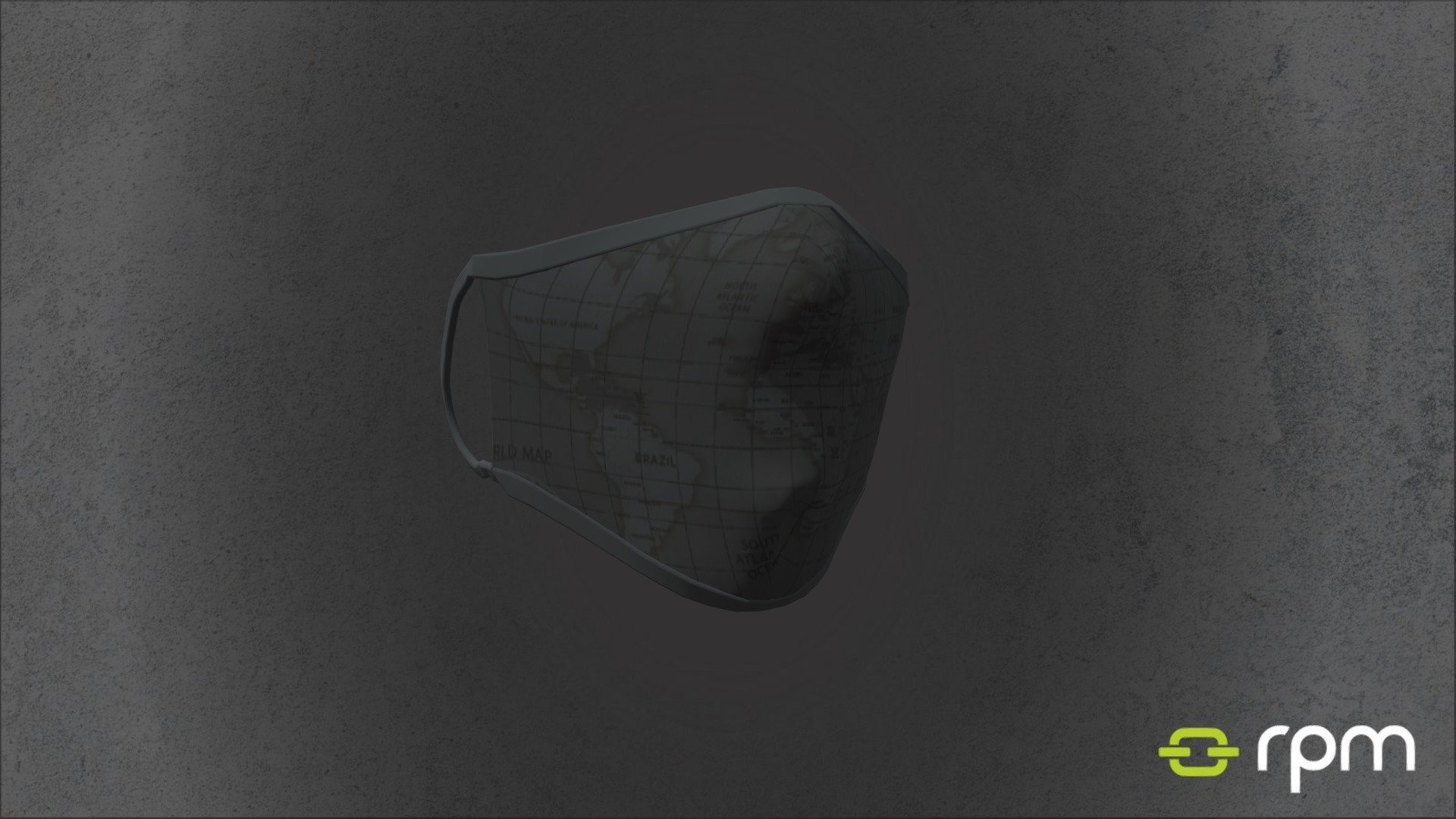 MASK world map 2 - 3D model by rpm_cycling (@rpm-cycling) [f609222 ...