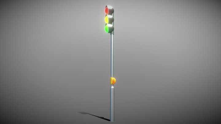 Traffic-light 3D models - Sketchfab