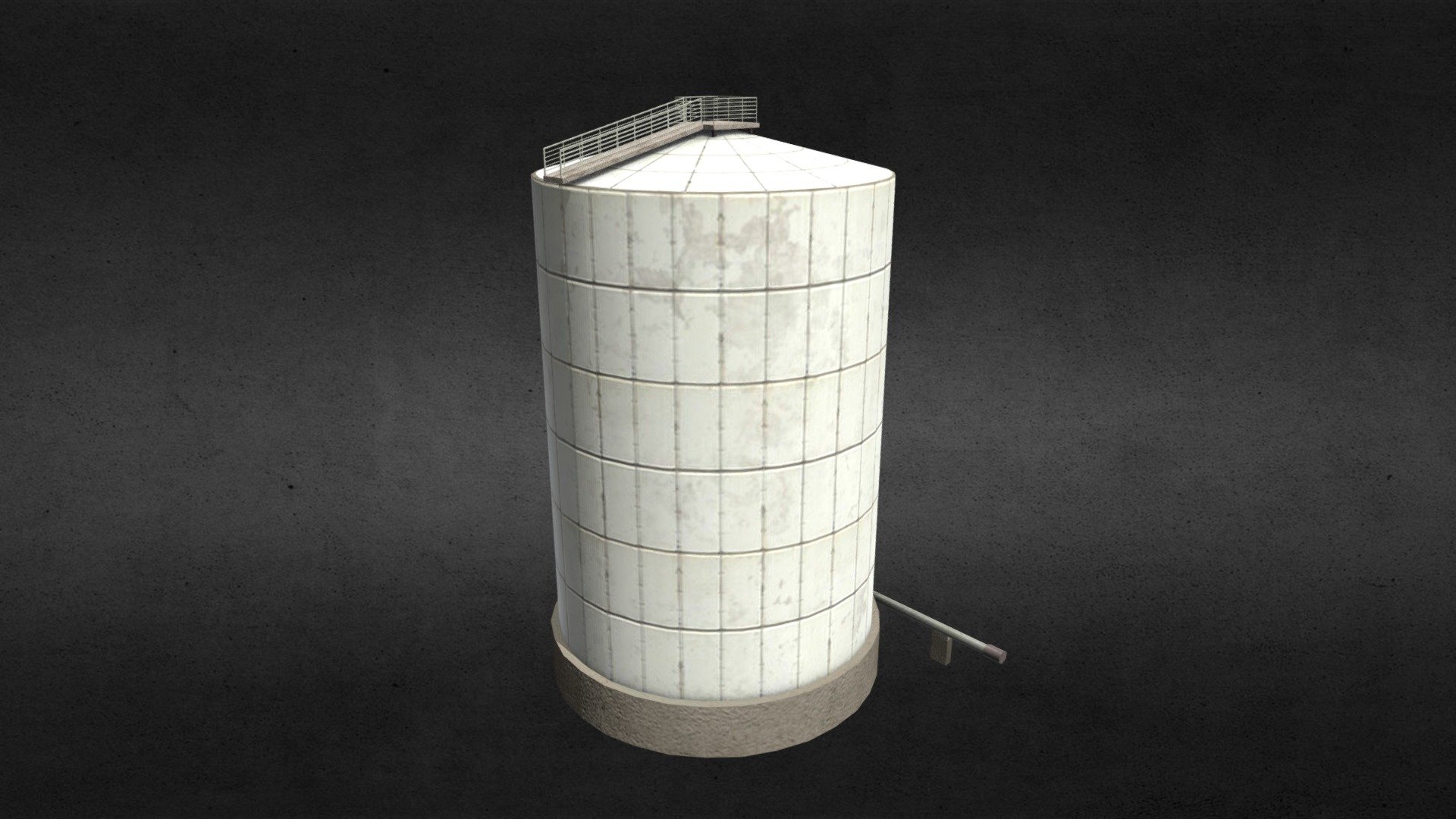 Oil Tank, medium - 3D model by Avanya [f60a719] - Sketchfab