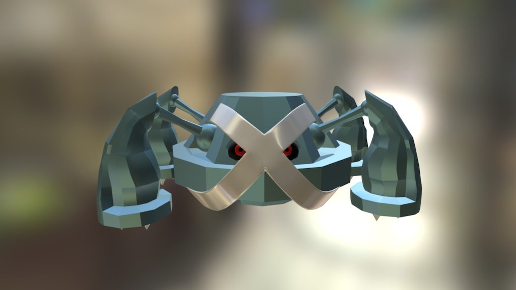 Metagross - 3D model by stojanovikmarko [f60bbf4] - Sketchfab
