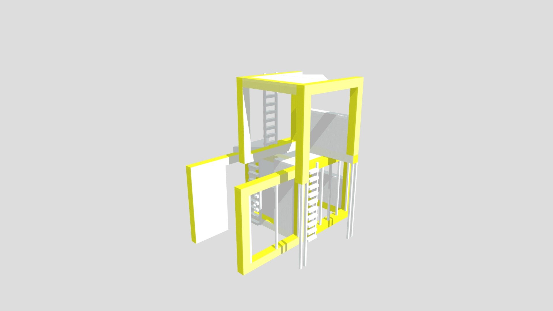 Incomplete cube final - 3D model by LISSANDRA_MICERA [f60c40f] - Sketchfab