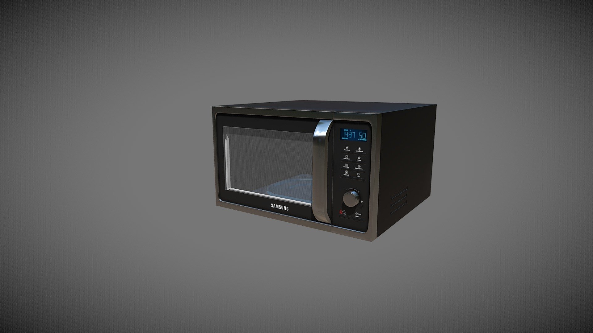 Microwave - 3D model by Juan Cruz Francia (@jcruzfrancia) [f60d876 ...