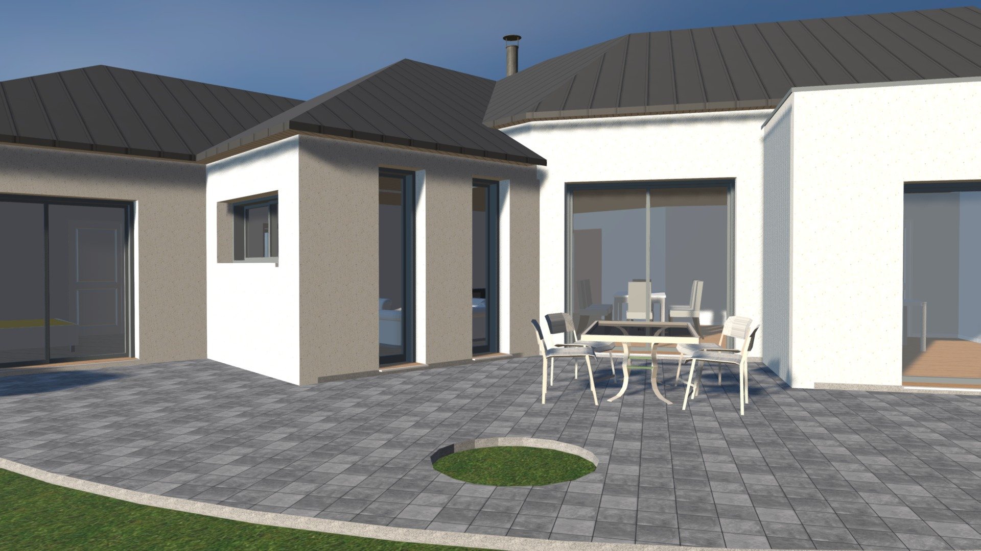 CONSTRUCTION D'UNE MAISON INDIVIDUELLE - 3D model by JC Design 56 ...