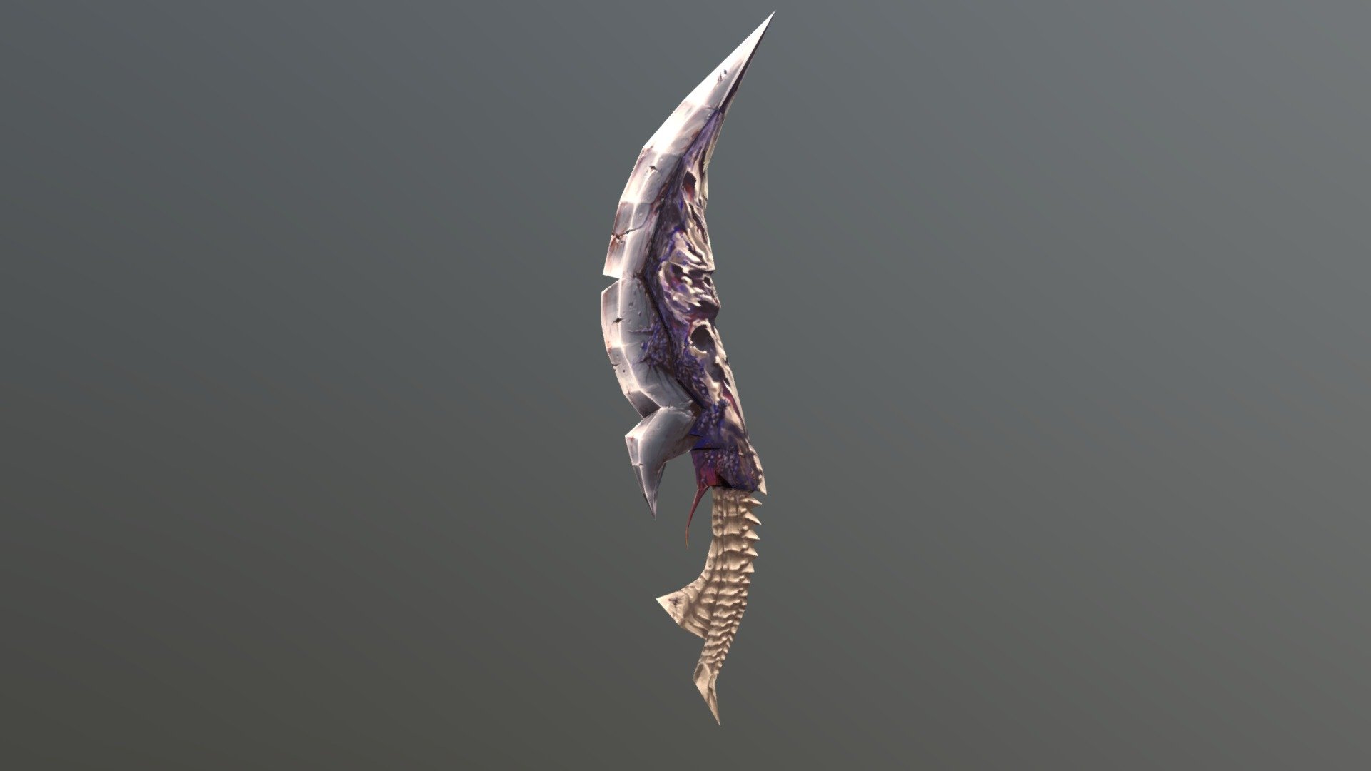 Undead Sword - 3D model by onyxonxa [f60f5fc] - Sketchfab