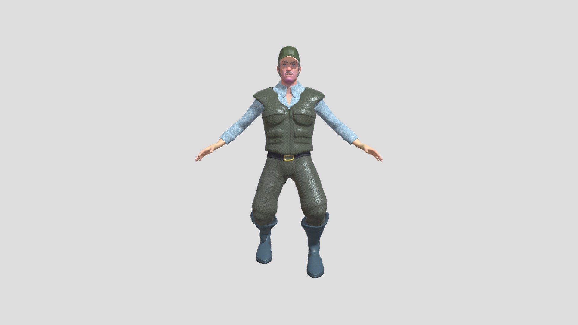 Quint - Pose 2 - 3D model by LMCINT217 [f610864] - Sketchfab