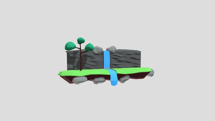 Waterfalls 3D models - Sketchfab