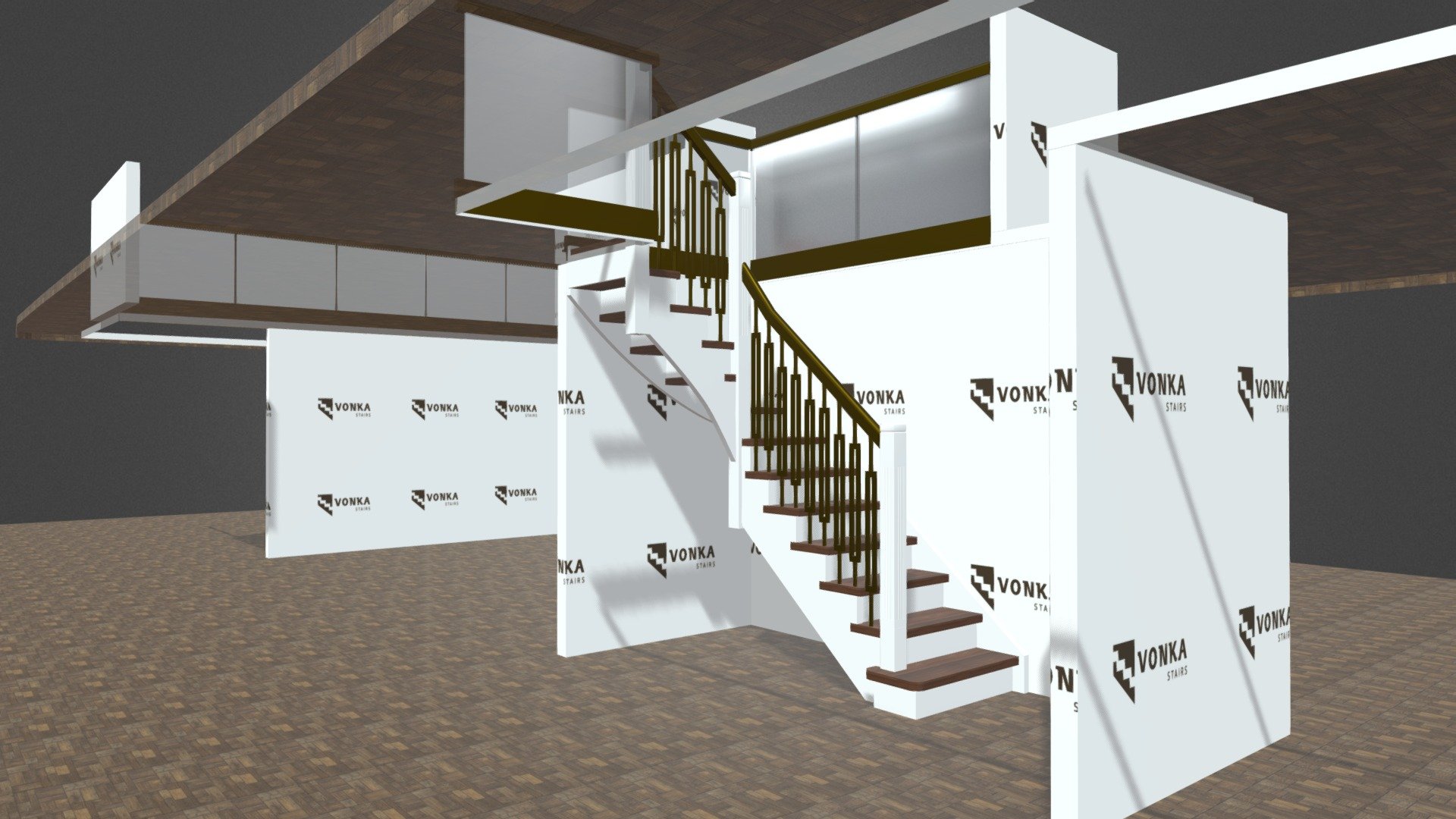 Marcel - V1 - Download Free 3D model by Vonka Stairs Ltd (@vonka ...