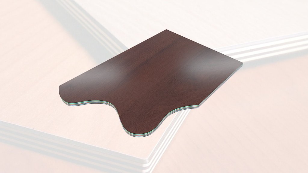 Stratifié Compact Color core - 3D model by uWood® (@phraxis38) [f6126a5 ...