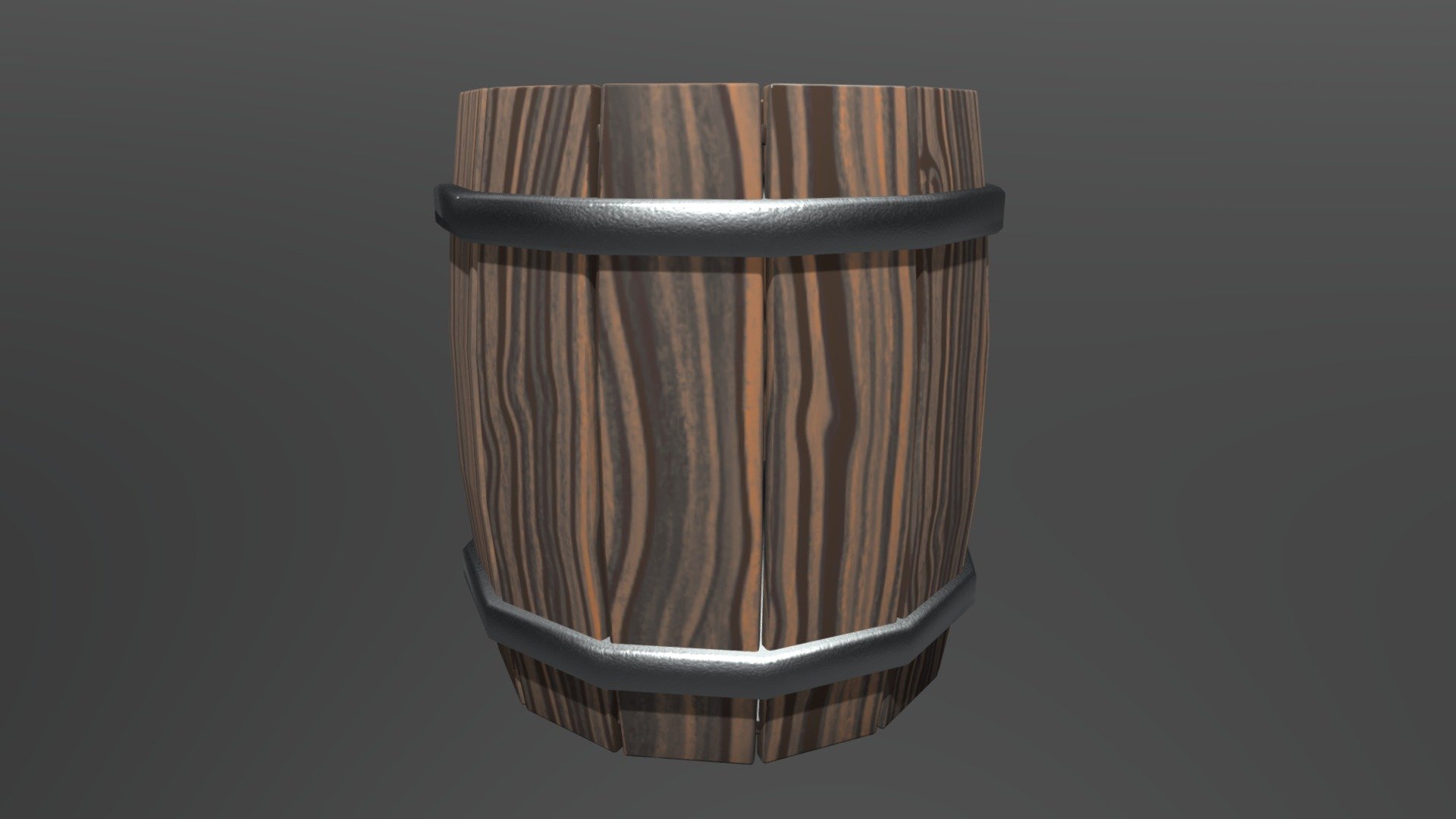 Stylized Barrel - 3D model by cgsimo (@simo.ahola2) [f6130ee] - Sketchfab
