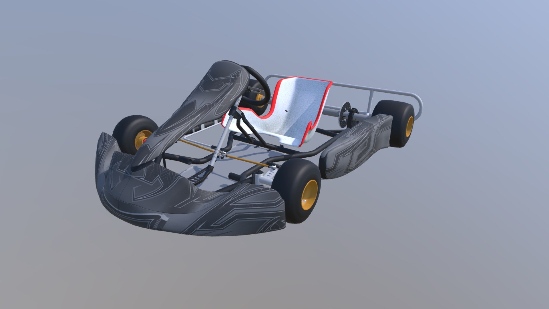 Kart - 3D model by jwkartgraphics [f613230] - Sketchfab